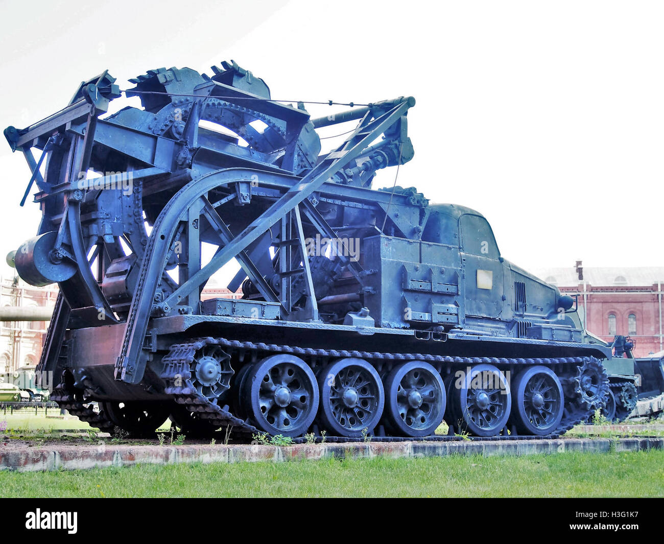 Military trenching machine hi-res stock photography and images - Alamy