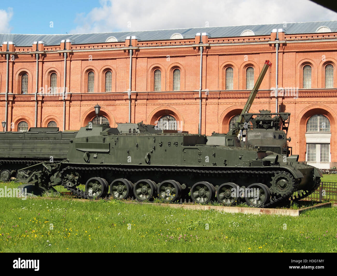GMZ minelayer, Гусеничный минный заградитель ГМЗ (3 Stock Photo - Alamy