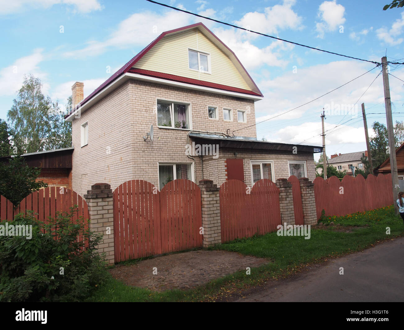 A photo showing a street scene in an undisclosed location, capturing ...