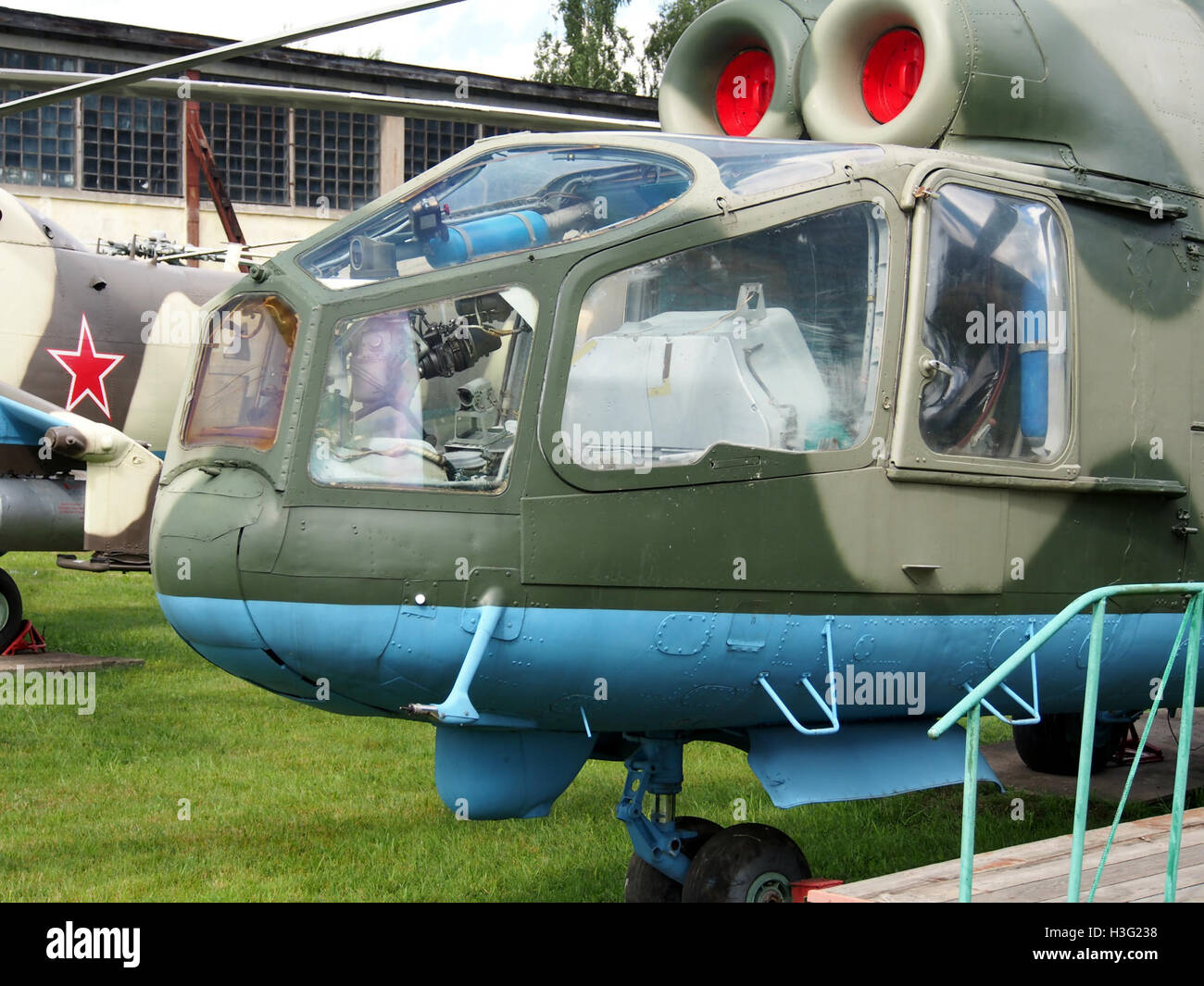 Mil Mi-24A Hind-B at Central Air Force Museum pic2 Stock Photo - Alamy