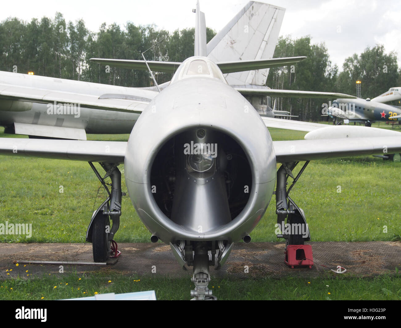 The Yak-23, housed at the Central Air Force Museum in Monino, is a ...