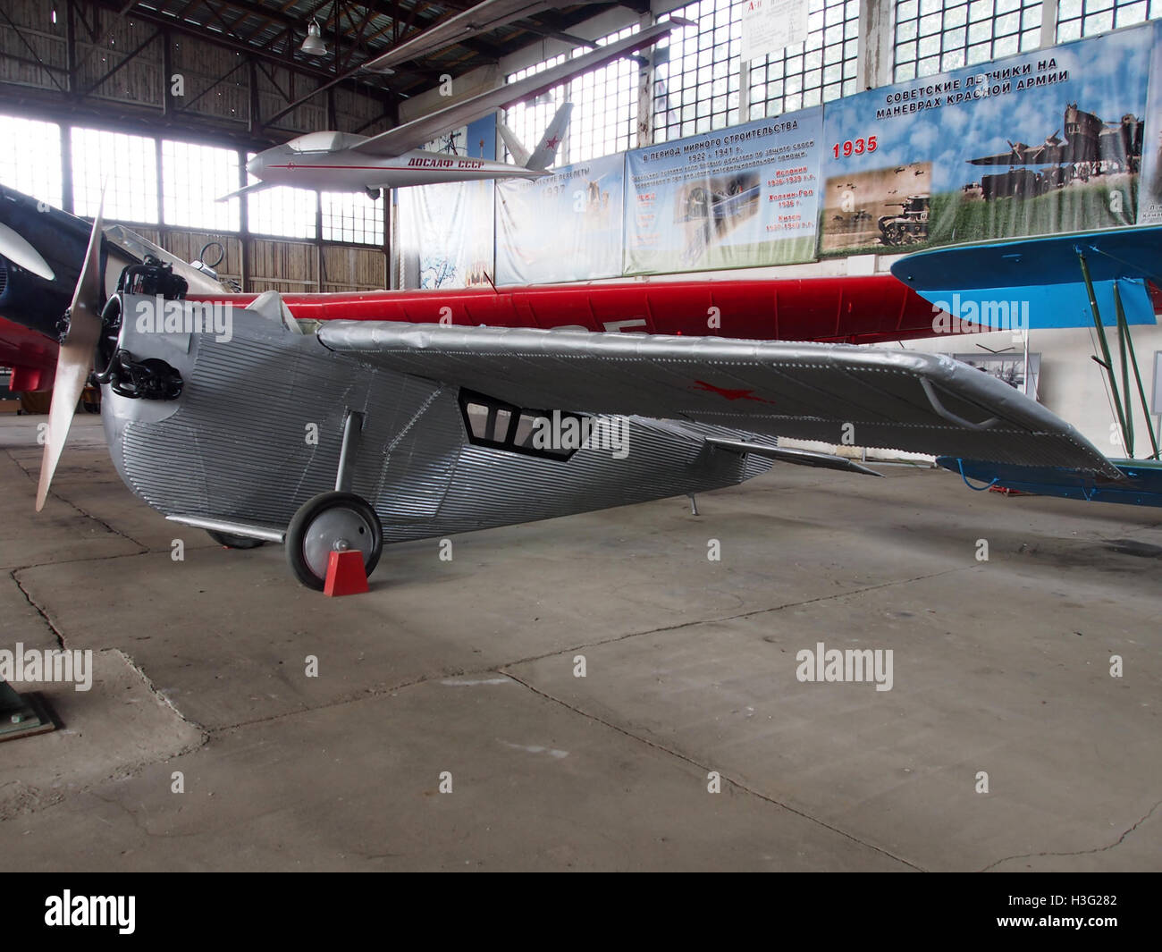 The Tupolev ANT-2, displayed at the Central Air Force Museum, is one of ...