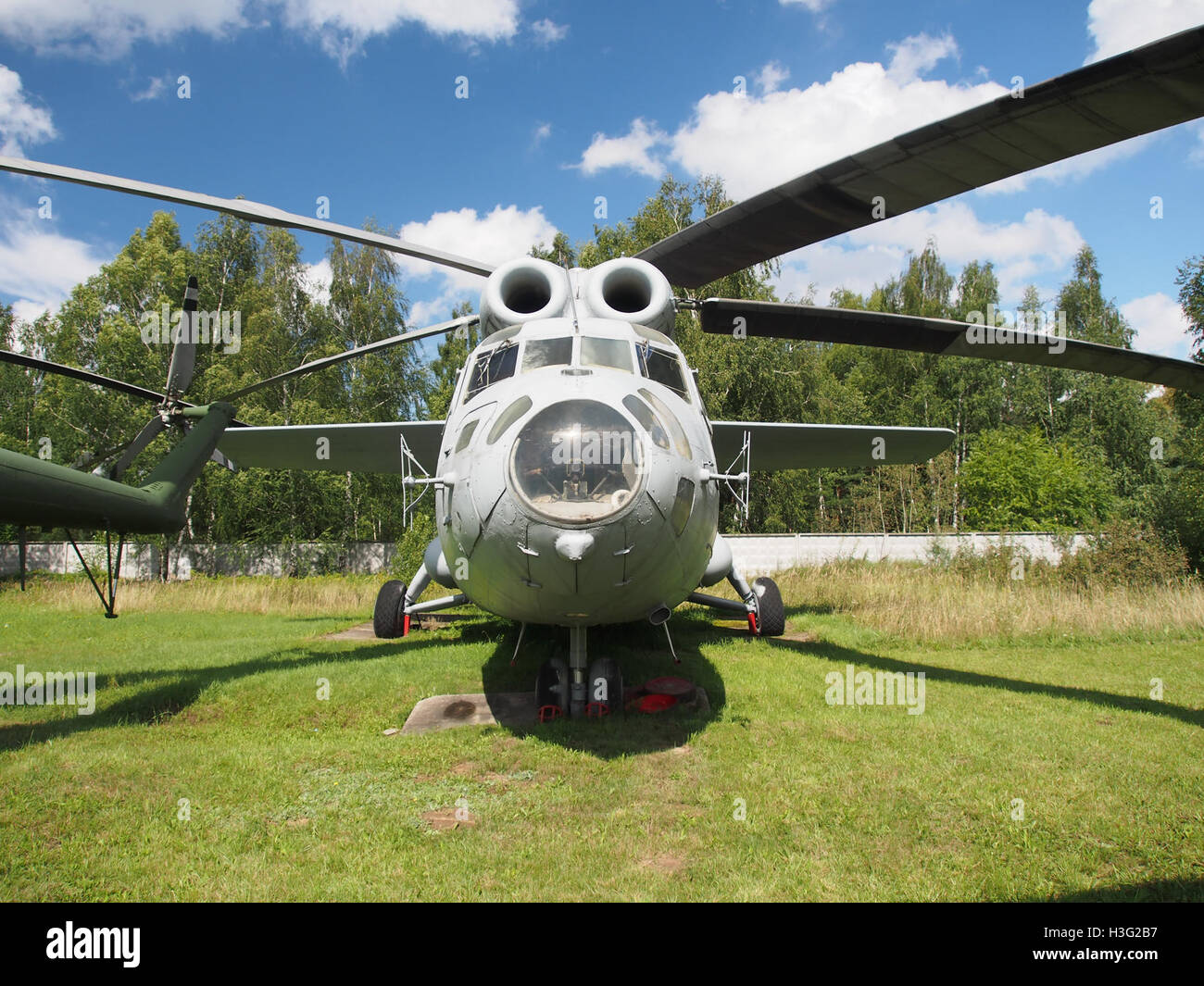 The Mil Mi-6 (02), a Soviet heavy-lift helicopter, displayed at the ...