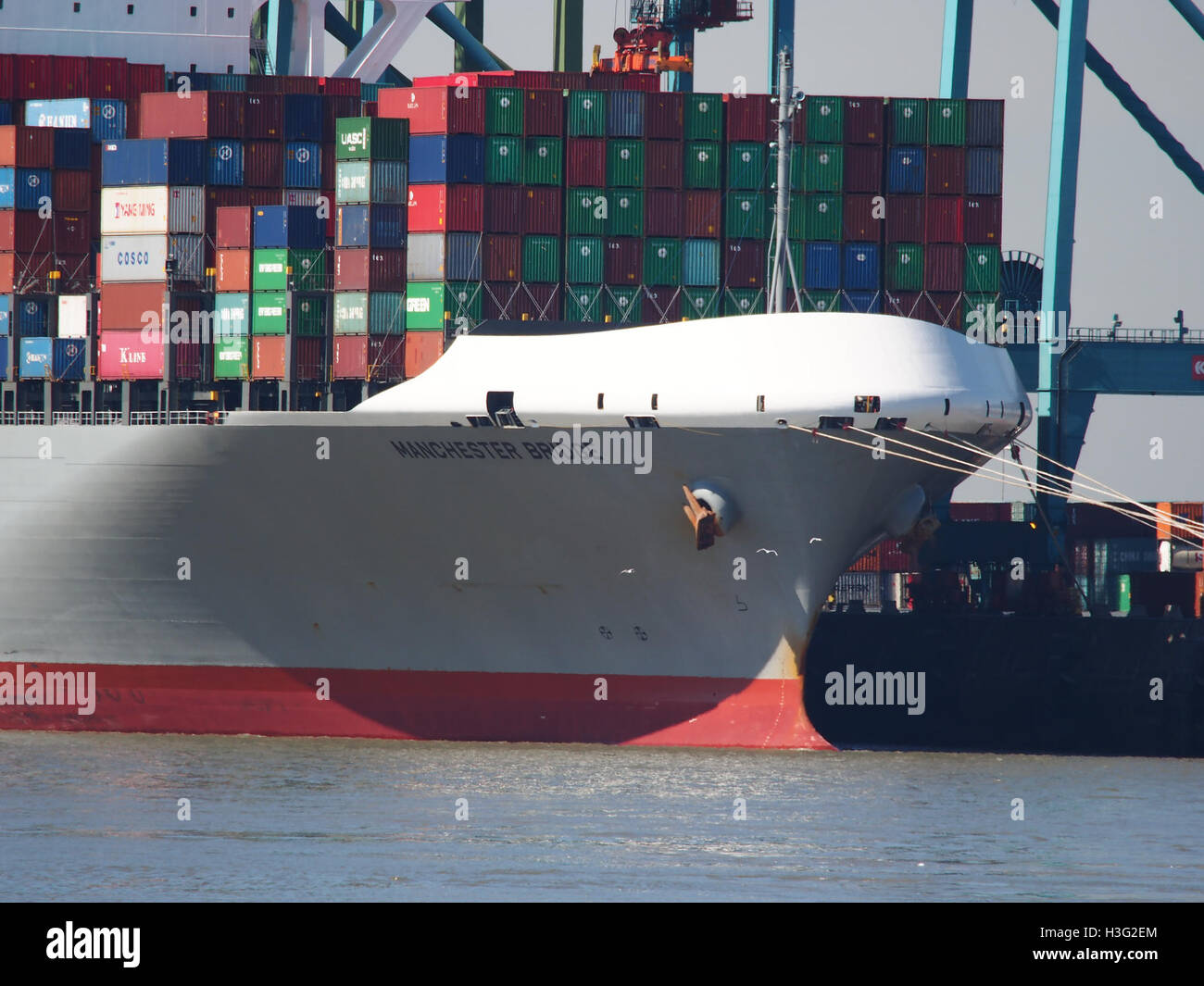 Shipping container used as a bridge hi-res stock photography and images ...