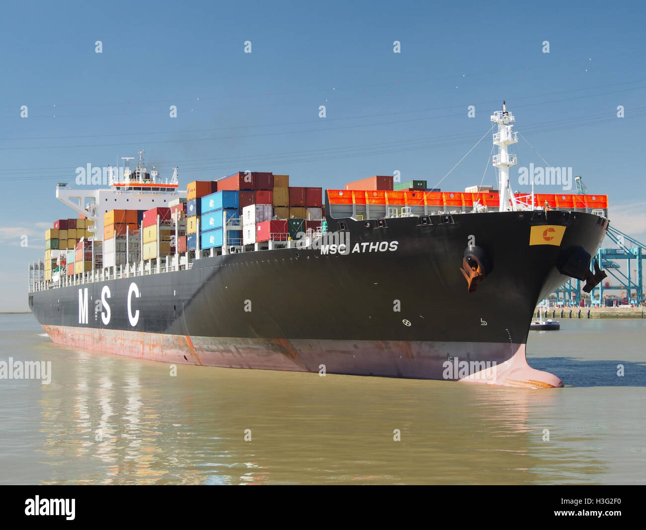 Msc athos ship hi-res stock photography and images - Alamy