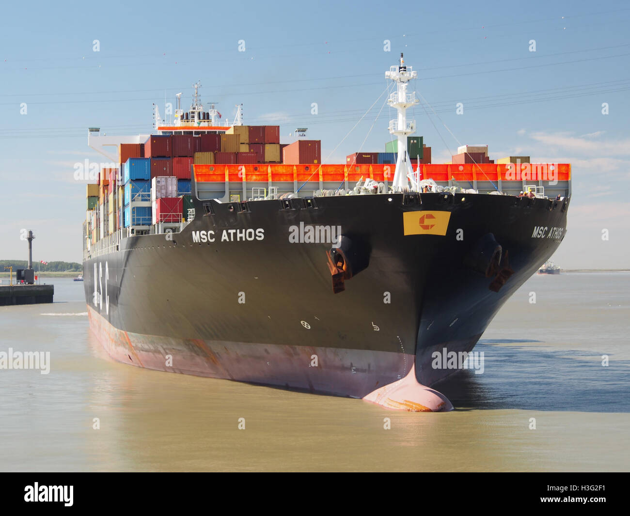 Msc athos ship hi-res stock photography and images - Alamy