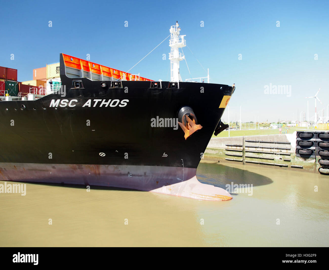 Msc athos ship hi-res stock photography and images - Alamy