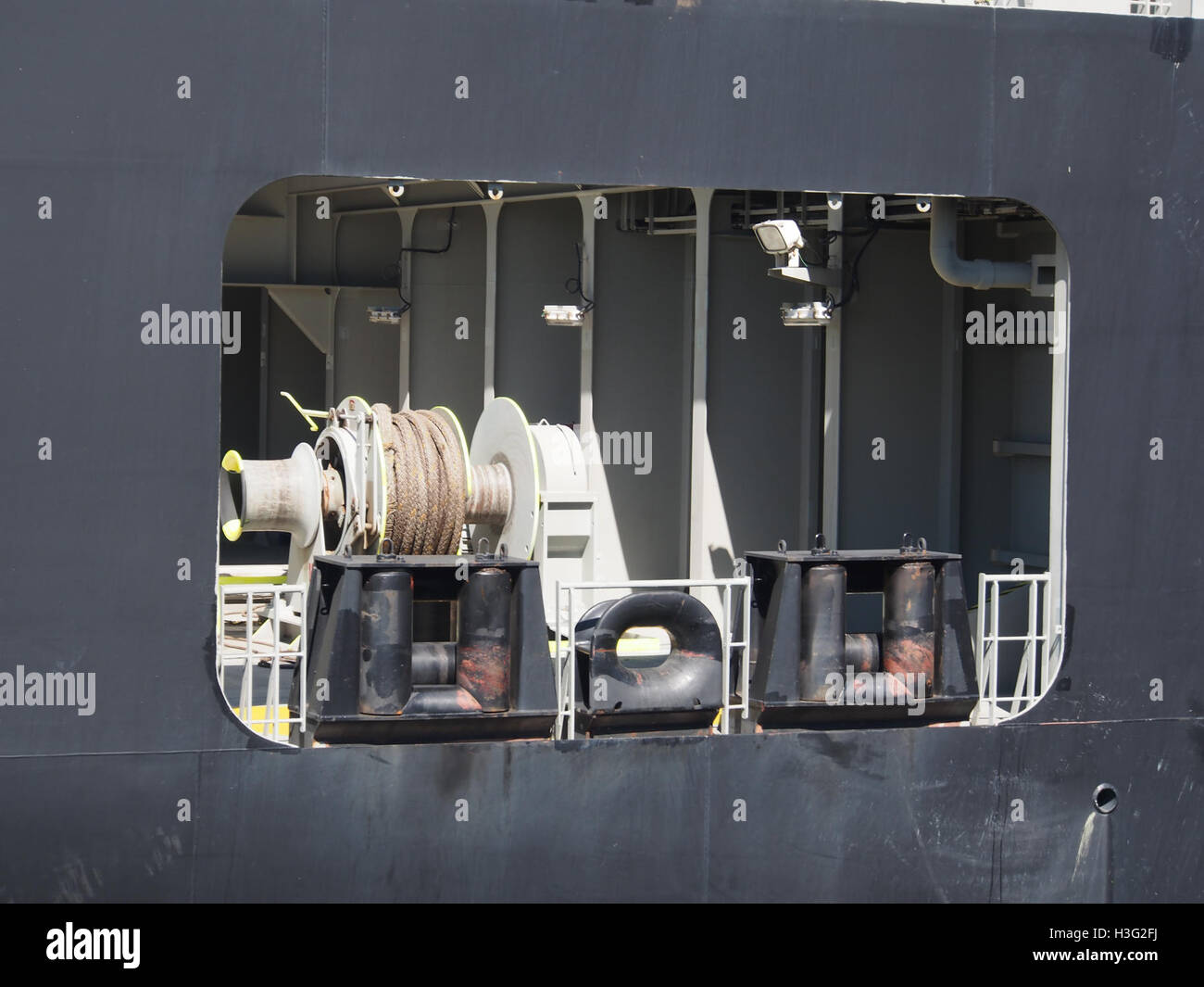 MSC Athos is a container ship built in 2013. The image shows the vessel ...