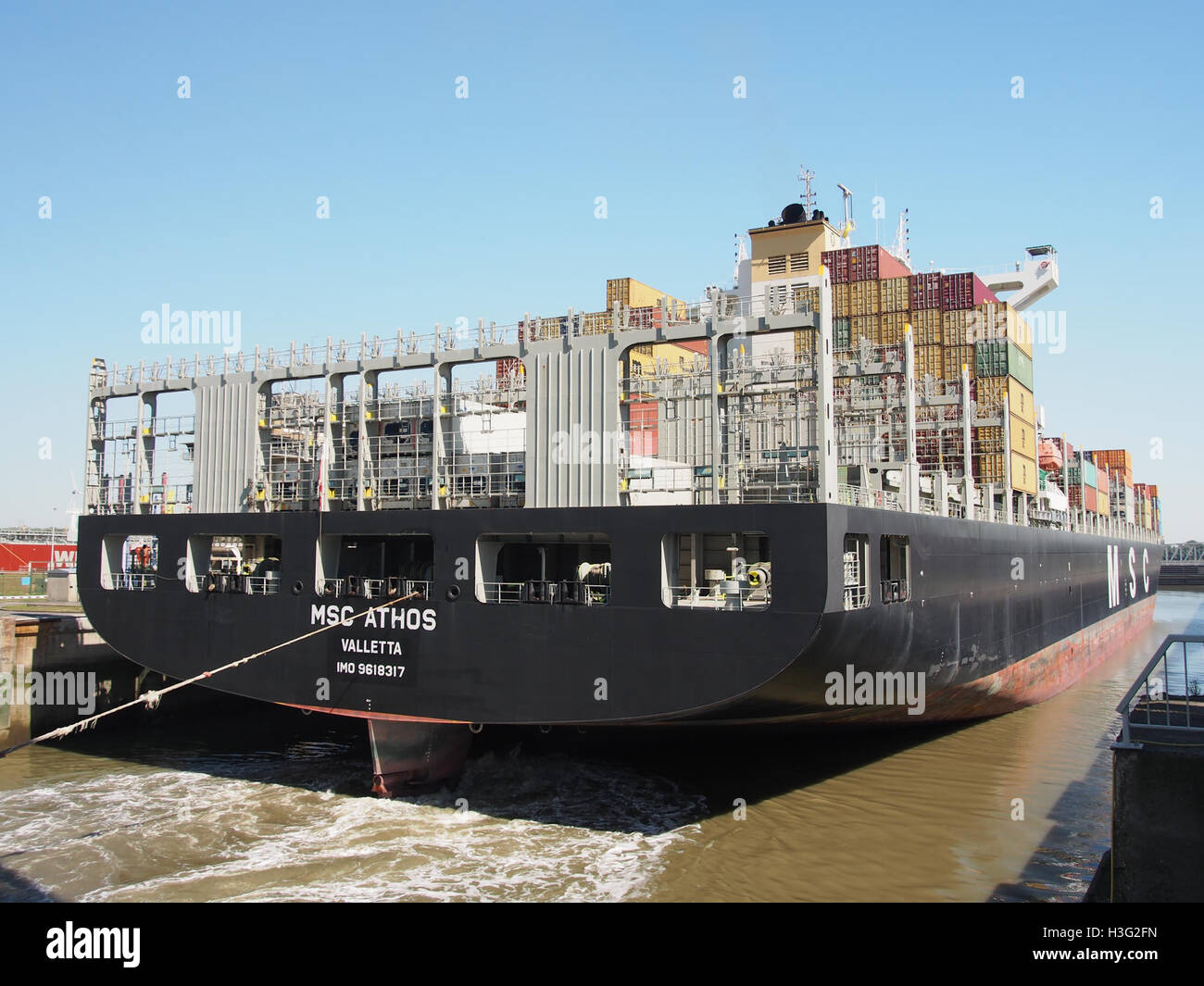 Msc athos ship hi-res stock photography and images - Alamy