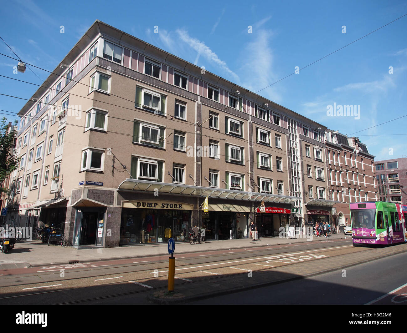 The intersection of Van Ostedestraat and Ferdinand Bolstraat in ...
