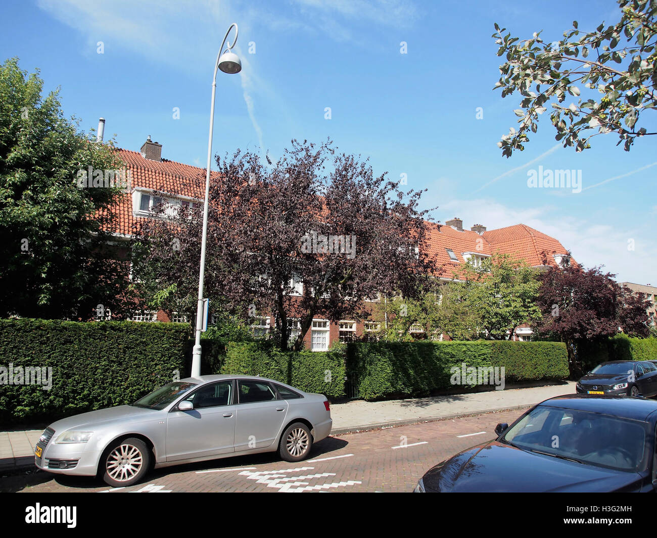 This image shows Haringvlietstraat, a street in a Dutch city known for ...