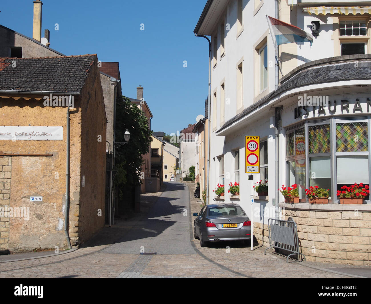 The *Route du Vin* (Wine Route) in Ehnen, Luxembourg, is a scenic drive ...