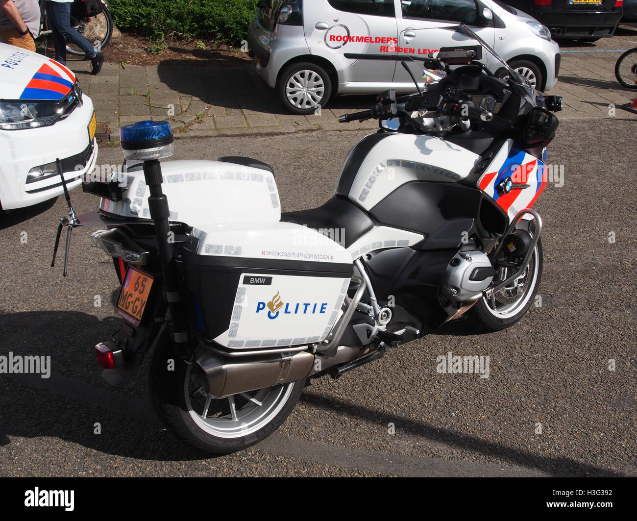 BMW Police motorcycle in Hoofddorp pic8 Stock Photo - Alamy
