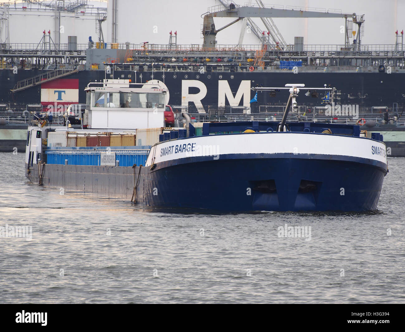 The Smart Barge, a vessel built in 2008, is registered under the ENI ...