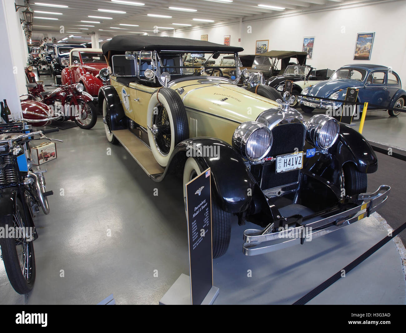 The 1923 Duesenberg Model A Tourer is a classic American automobile ...