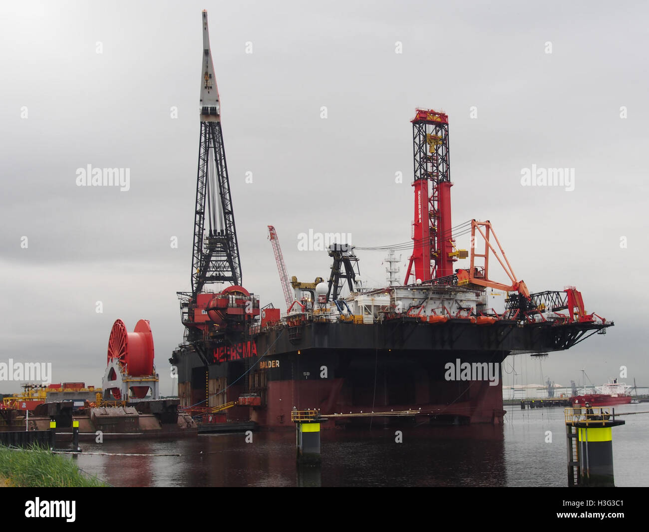 The Balder is a heavy-lift cargo ship, built in 1978 and identified by ...