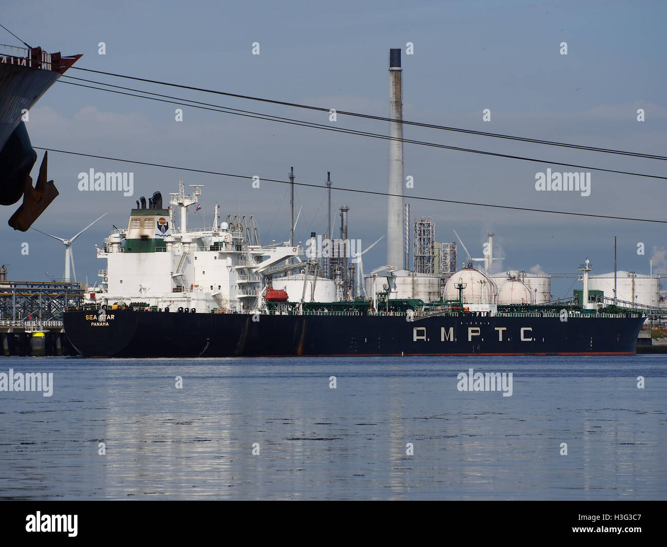 The Sea Star, a 2012-built vessel with IMO number 9607710, is seen here ...