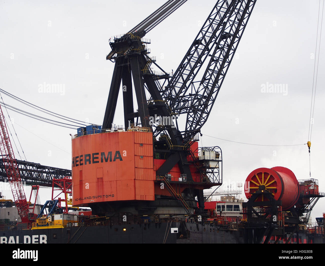 The ship 'Balder,' built in 1978 with IMO number 7710226, is shown ...