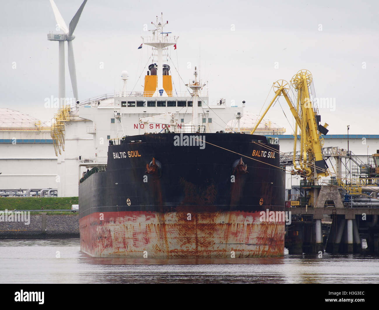 The *Baltic Soul* is a 2010-built container ship, identified by IMO ...
