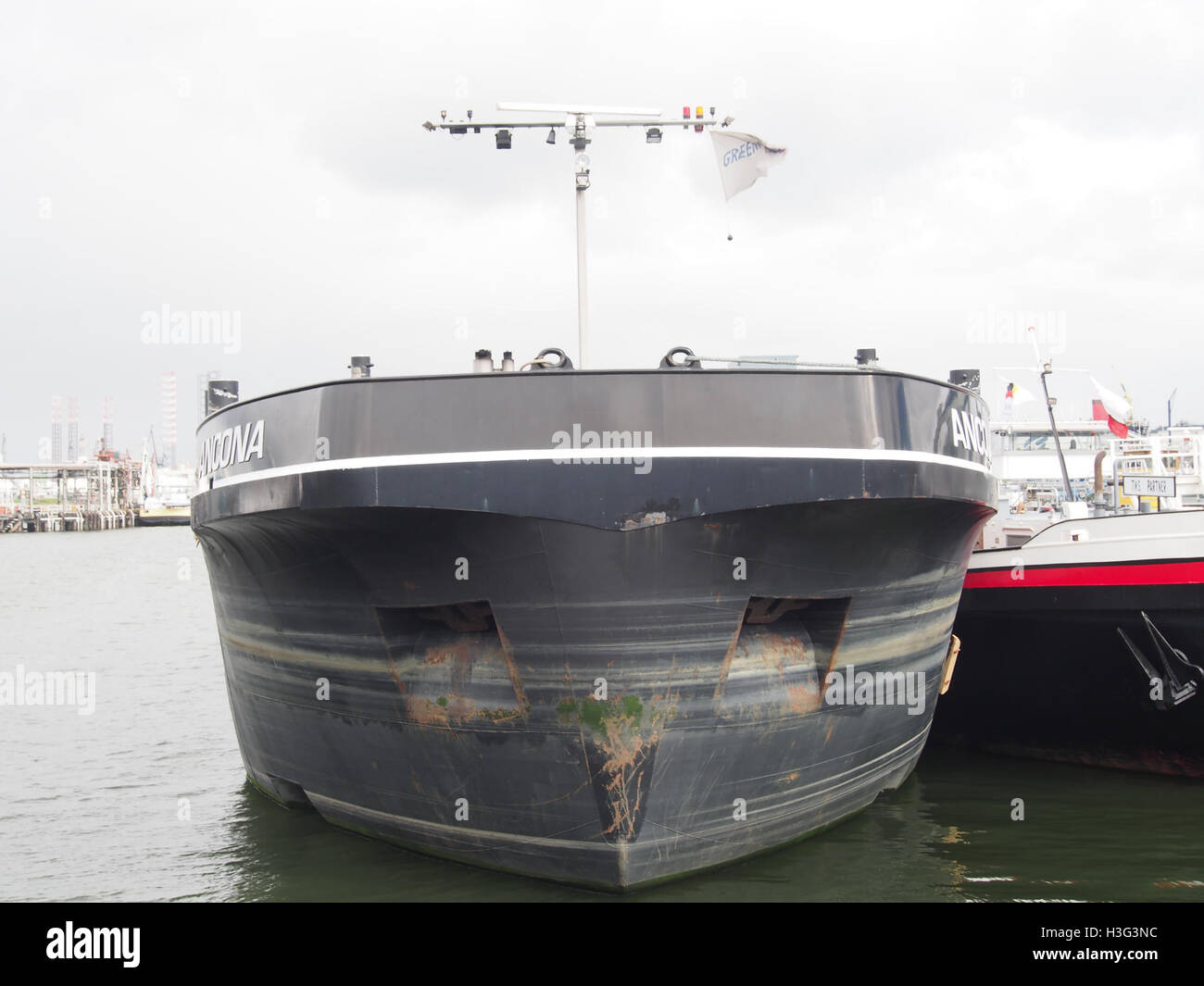 The Ancona is a modern ship, registered under the ENI number 02332866 ...