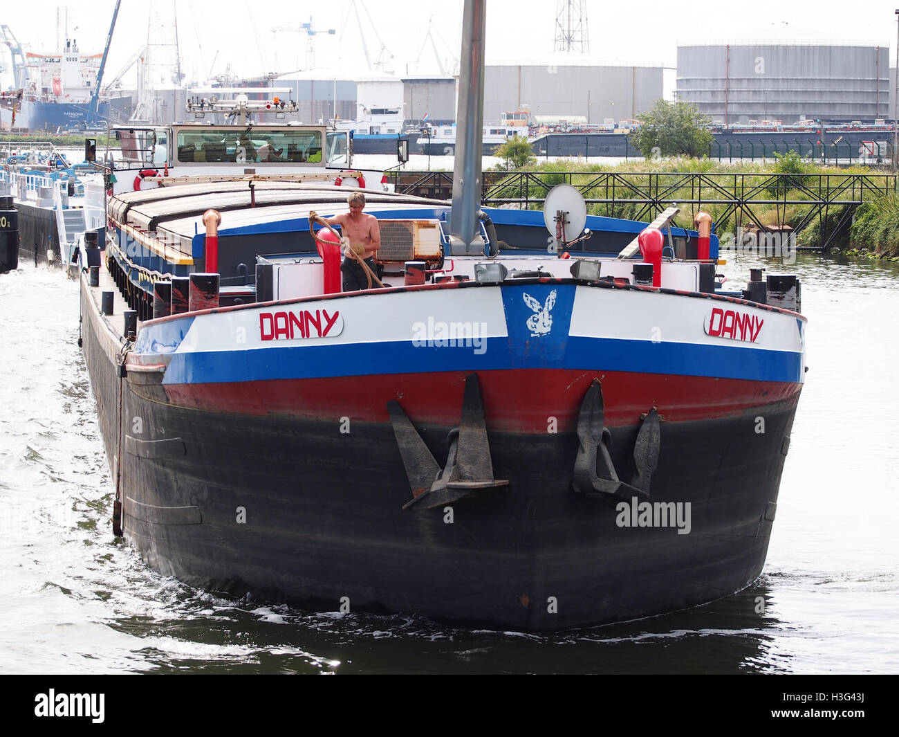 The Danny, a 1964-built ship with ENI 06003705, docked at the Port of ...