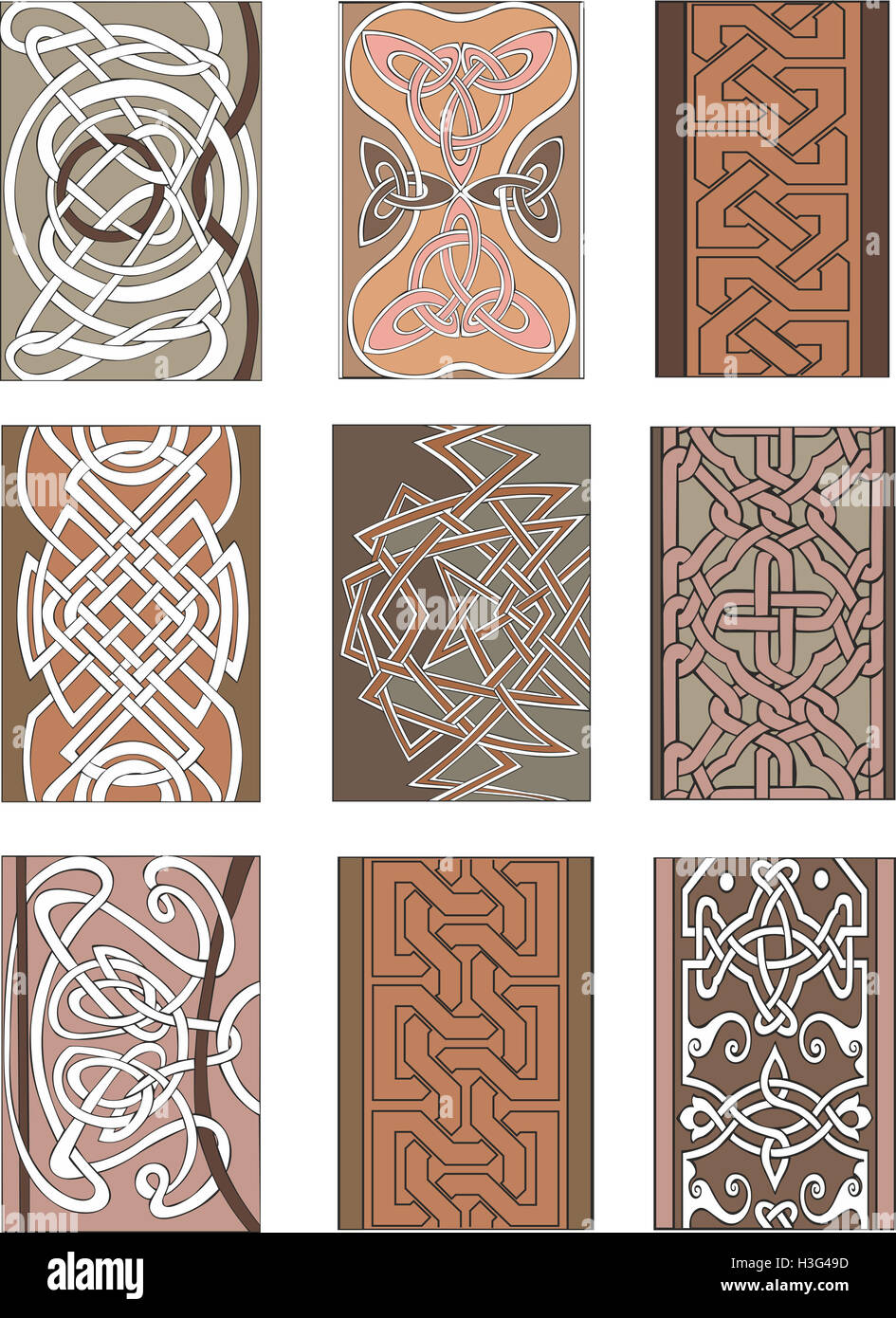 Nine pattern patterns hi-res stock photography and images - Alamy