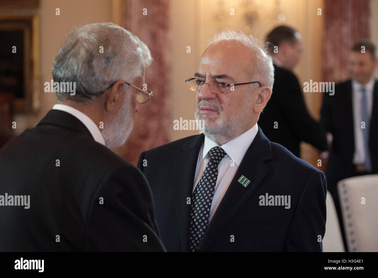 Minister of Foreign Affairs of the Republic of Iraq, Ibrahim al-Jaafari ...