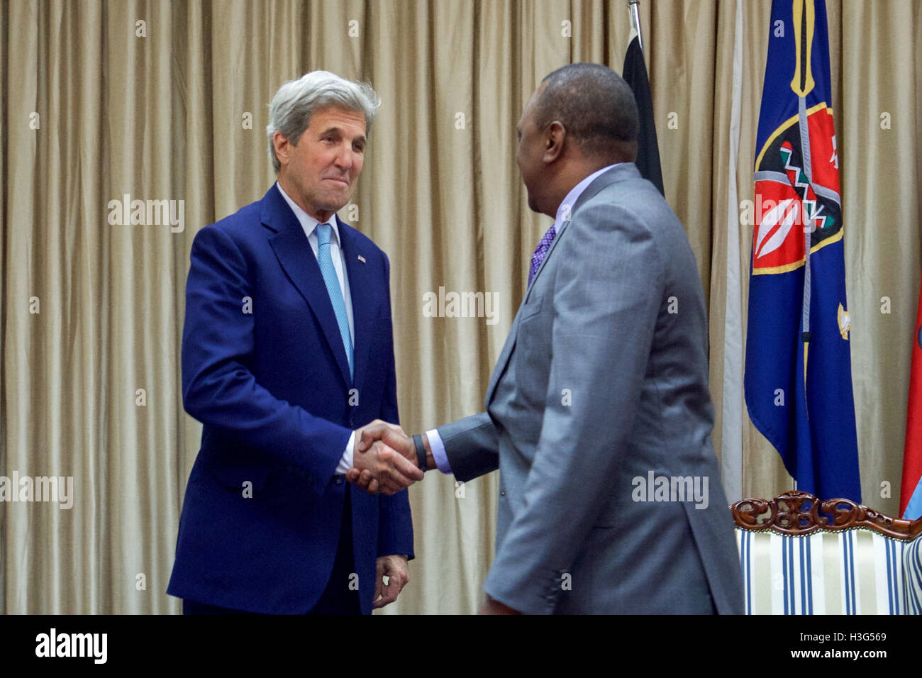 President Kenya Uhuru Kenyatta State House High Resolution Stock ...