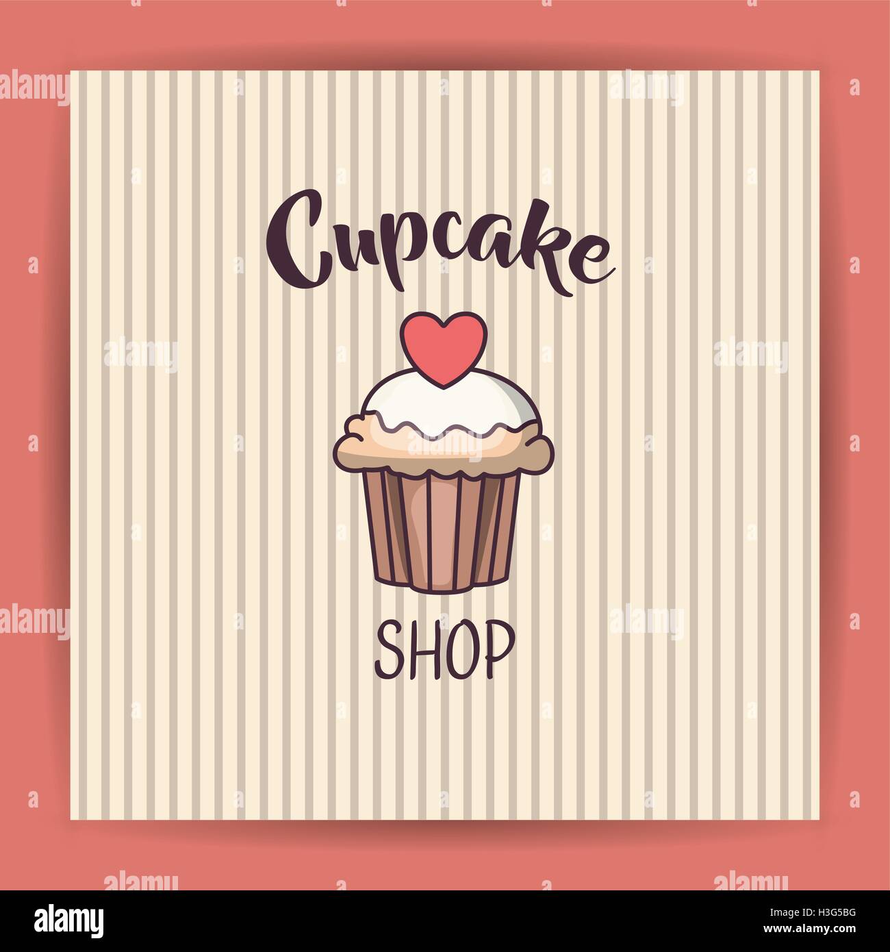 Muffin of bakery food design Stock Vector Image & Art - Alamy