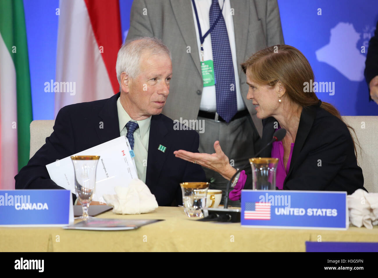 United States Ambassador to the United Nations and Canadian Foreign ...