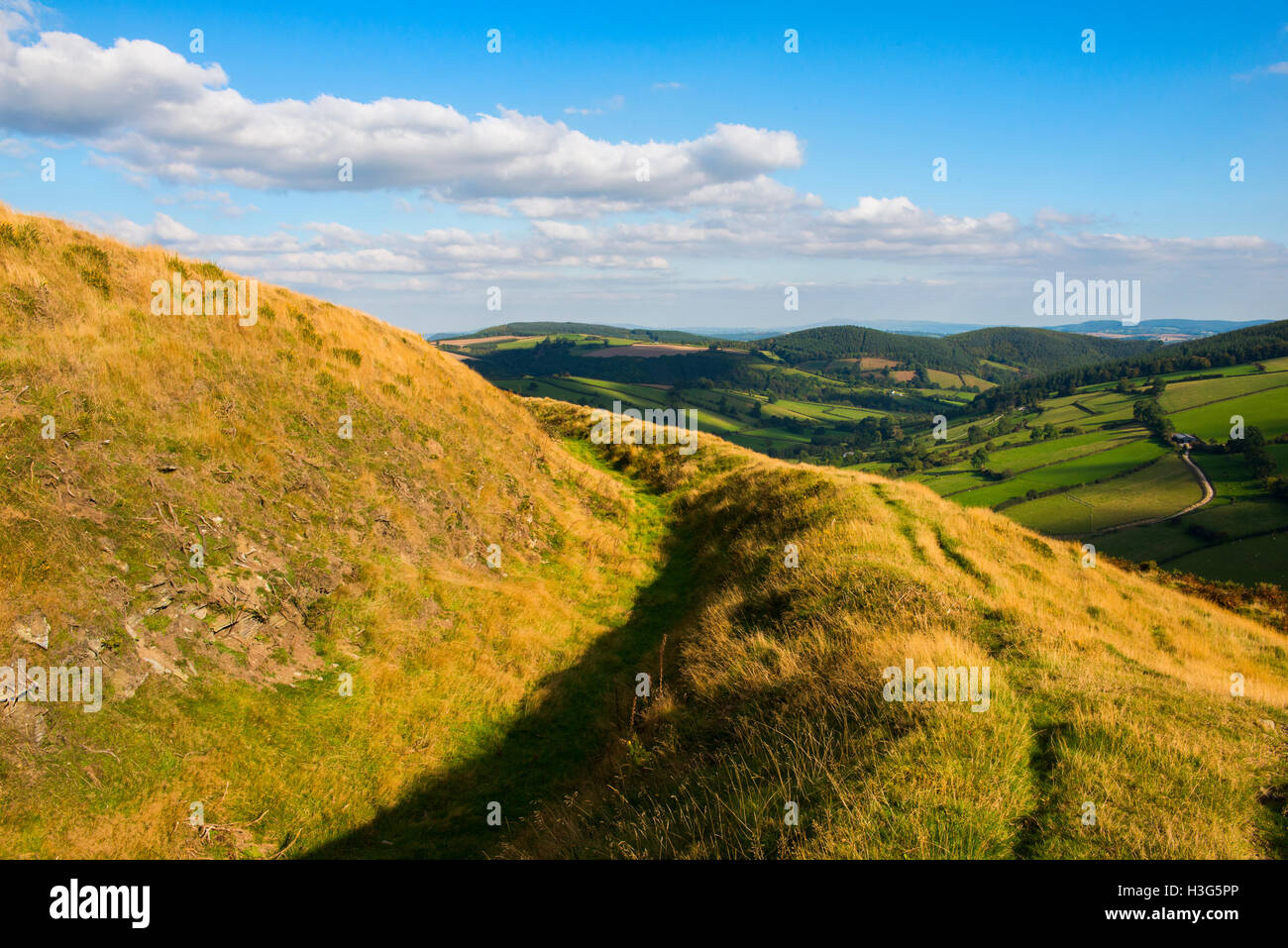 Ramparts iron age hill fort hi-res stock photography and images - Alamy