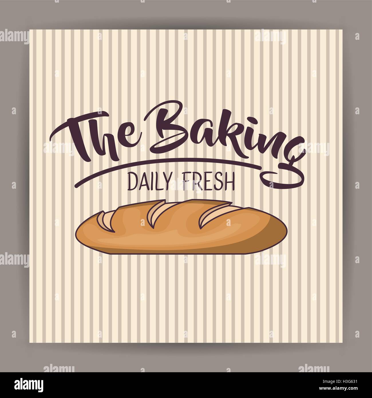 Bread baked daily sign hi-res stock photography and images - Alamy