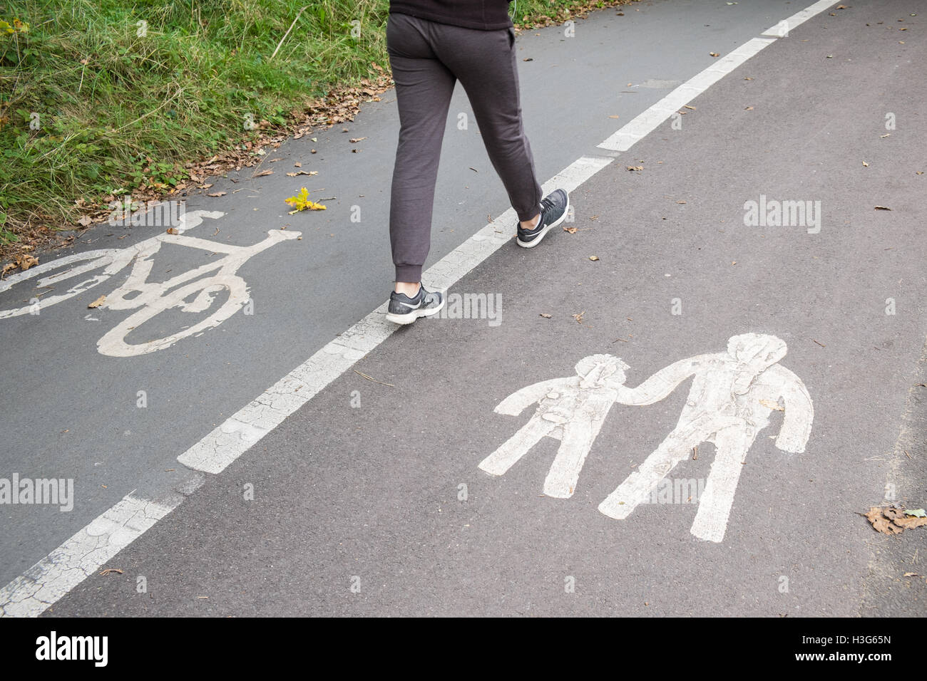 Cycle path,walking path from Swansea University to The Mumbles,Swansea ...