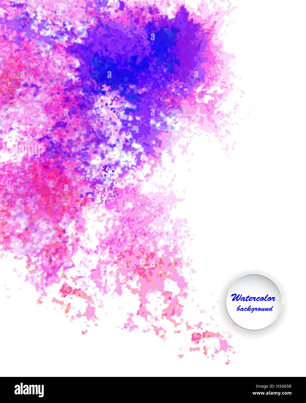 Watercolor vector background Stock Vector Image & Art - Alamy