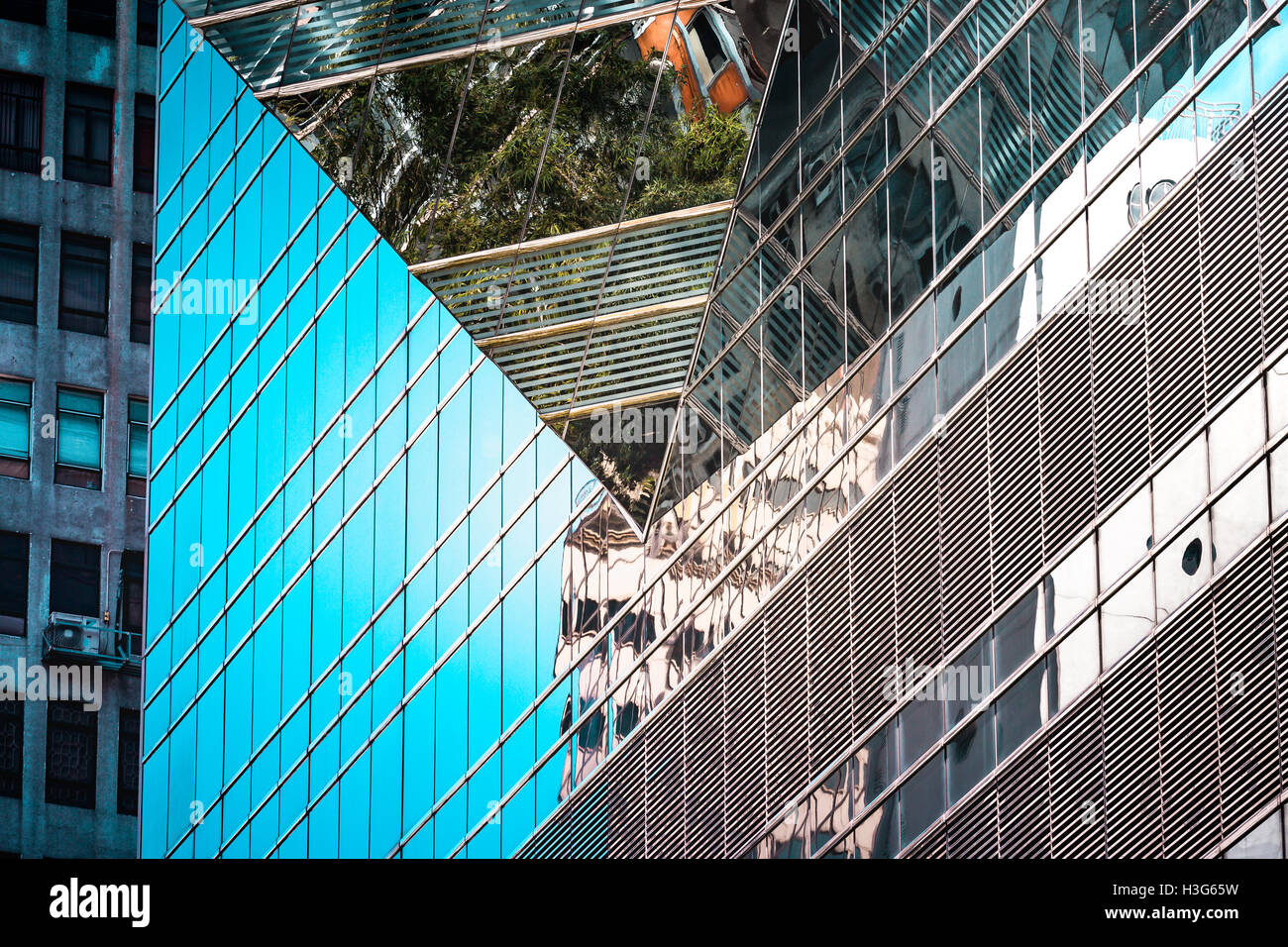 Window of modern architecture close up Stock Photo - Alamy