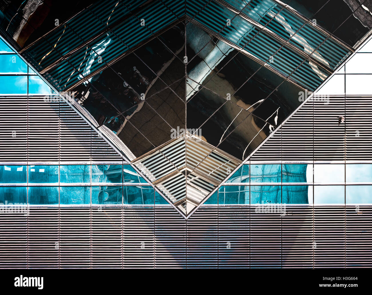 Window of modern architecture close up Stock Photo - Alamy