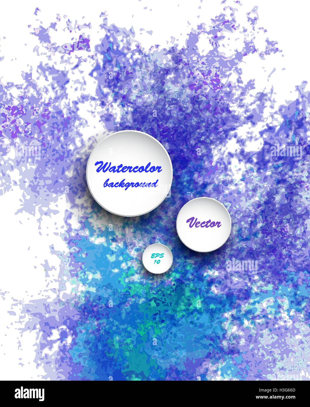 Watercolor vector background Stock Vector Image & Art - Alamy