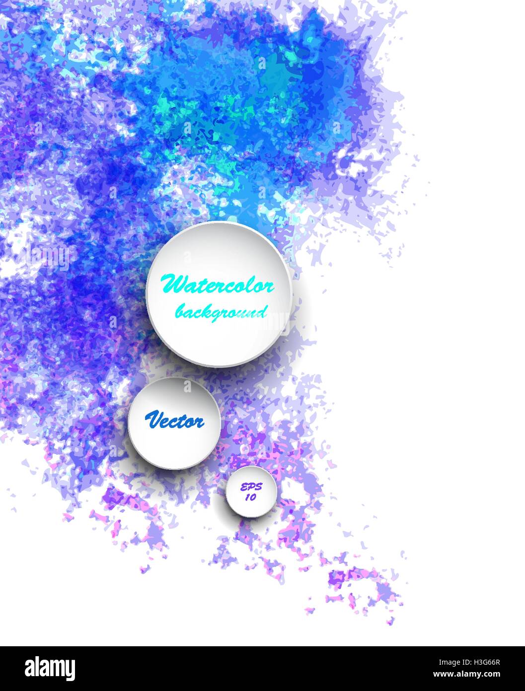 Watercolor vector background Stock Vector Image & Art - Alamy