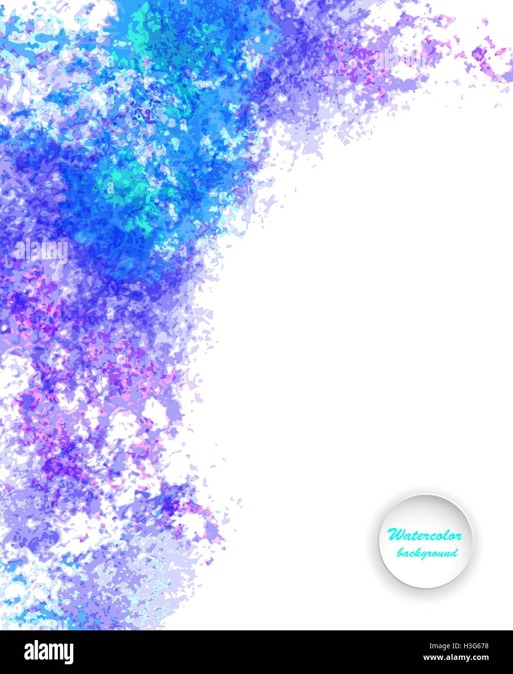 Watercolor vector background Stock Vector Image & Art - Alamy