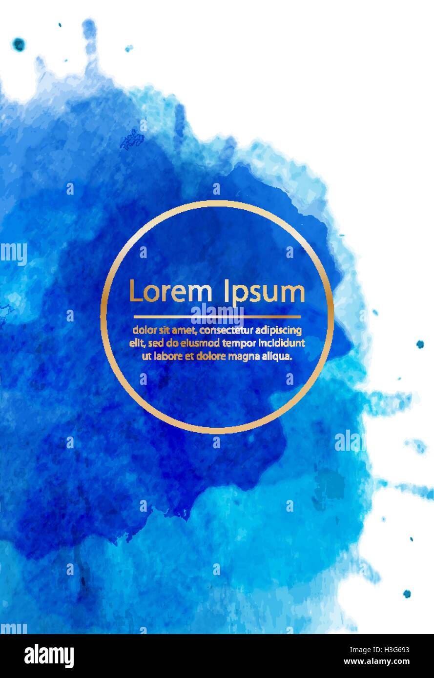 Watercolor vector background Stock Vector Image & Art - Alamy