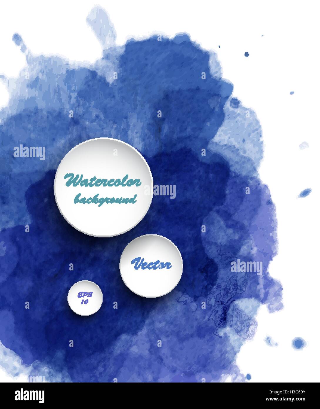 Watercolor vector background Stock Vector Image & Art - Alamy