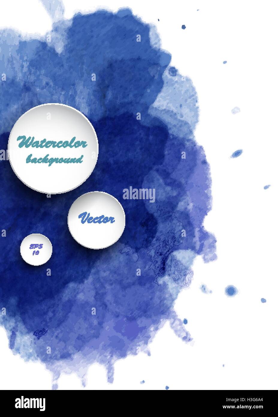 Watercolor vector background Stock Vector Image & Art - Alamy