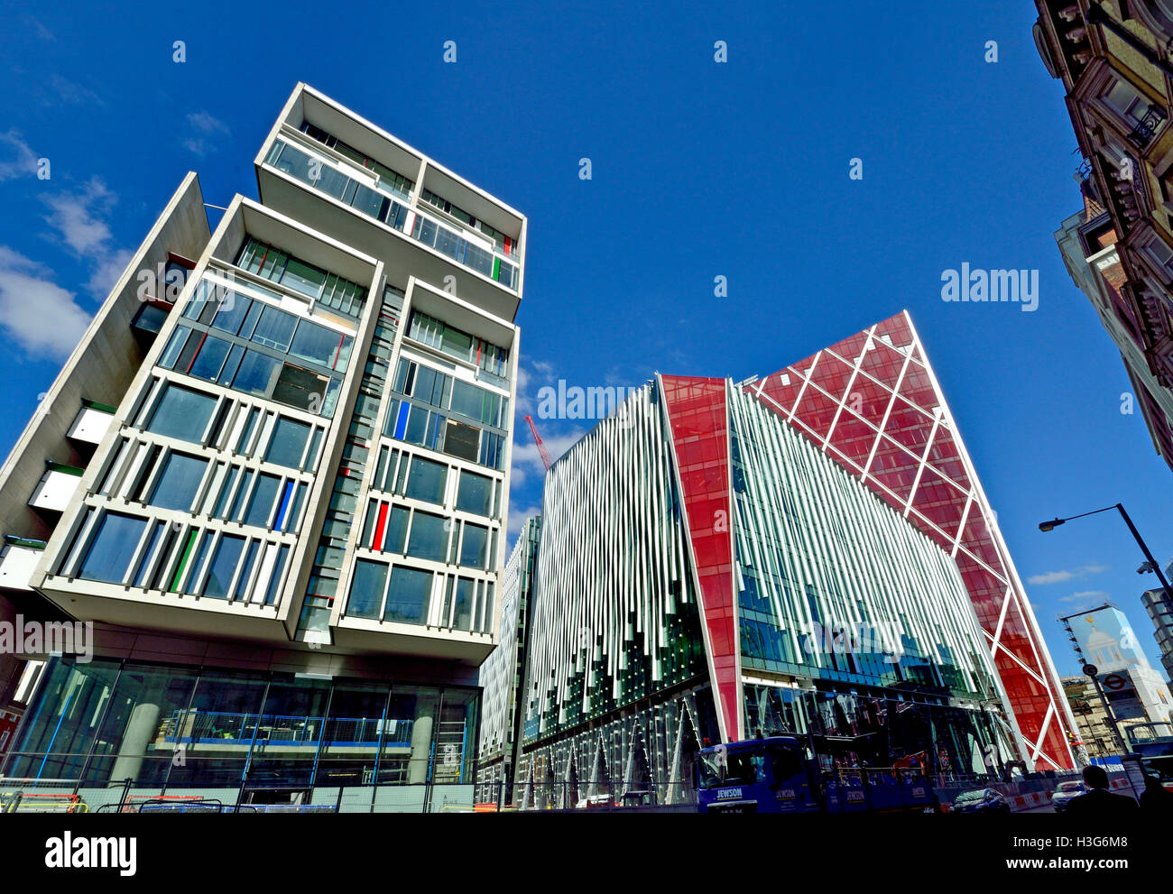 London, England, UK. Victoria Circle office and retail development ...