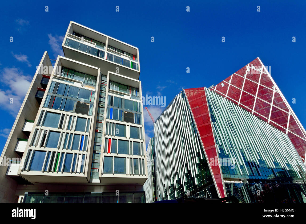 London, England, UK. Victoria Circle office and retail development ...
