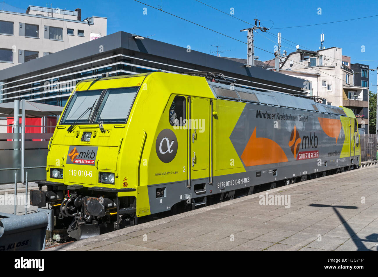 Freight locomotive hi-res stock photography and images - Alamy