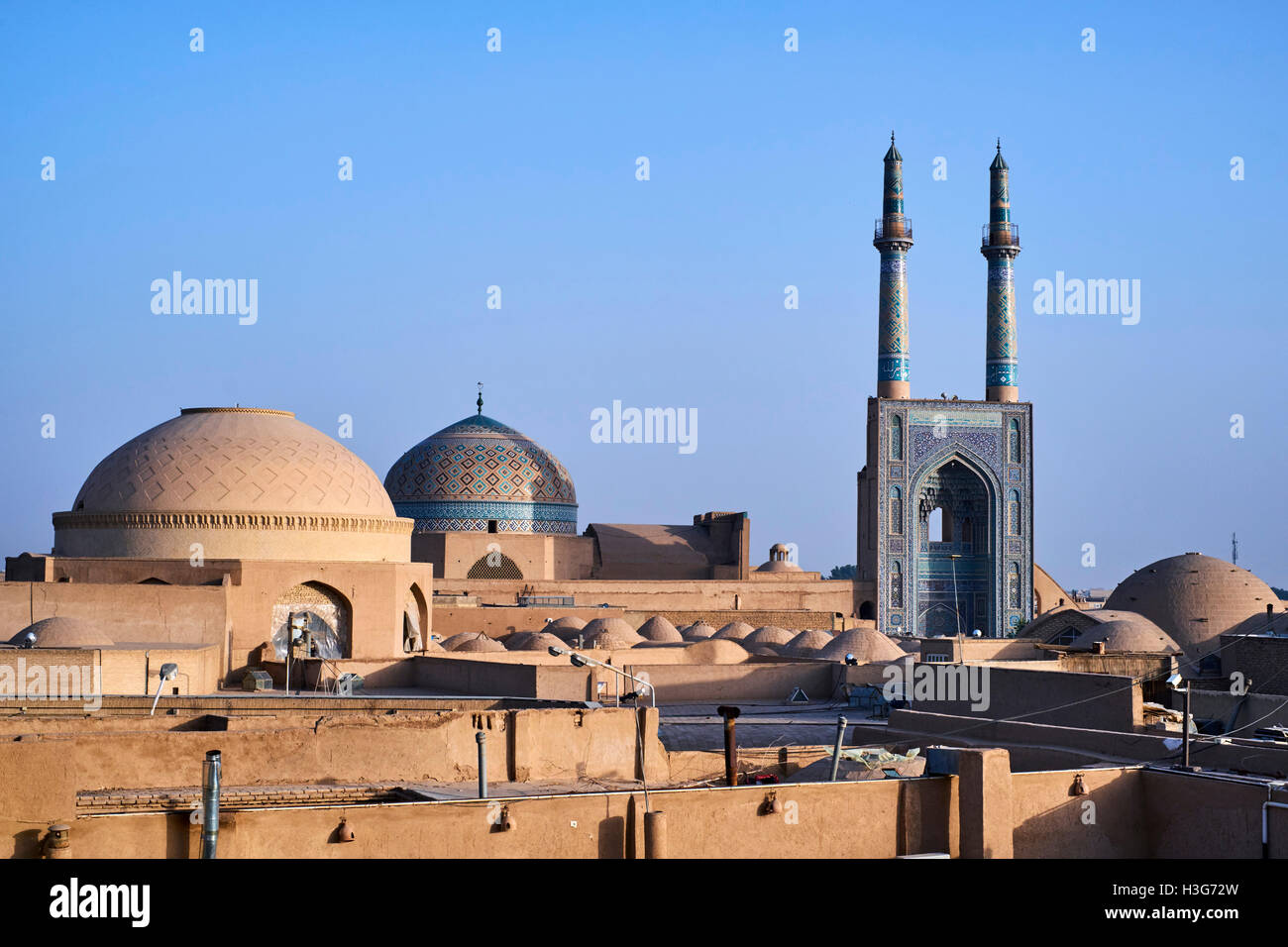 Iran, Yazd province, Yazd, the Friday mosque Stock Photo - Alamy