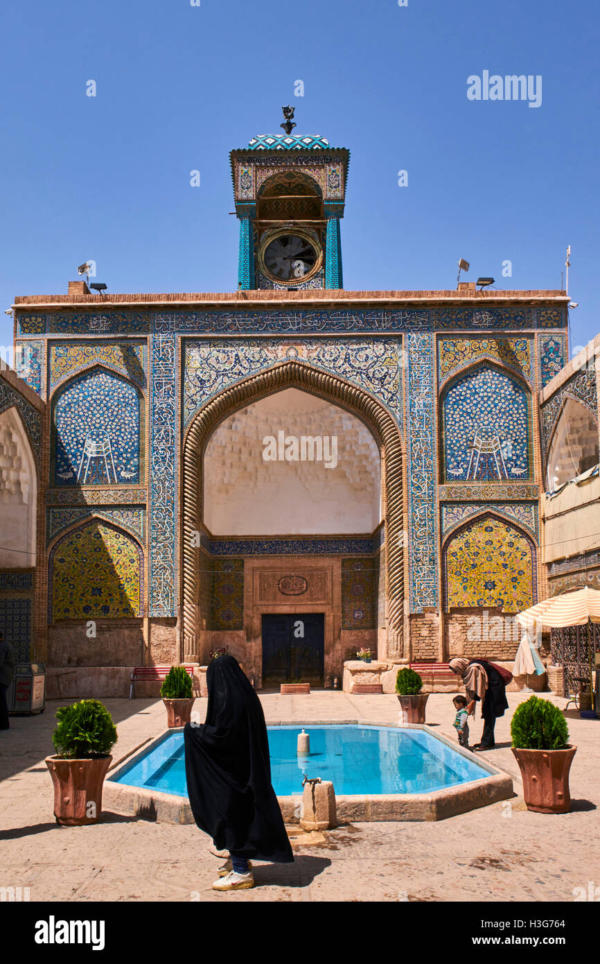 Iran, Kerman province, Kerman, Emam mosque Stock Photo - Alamy