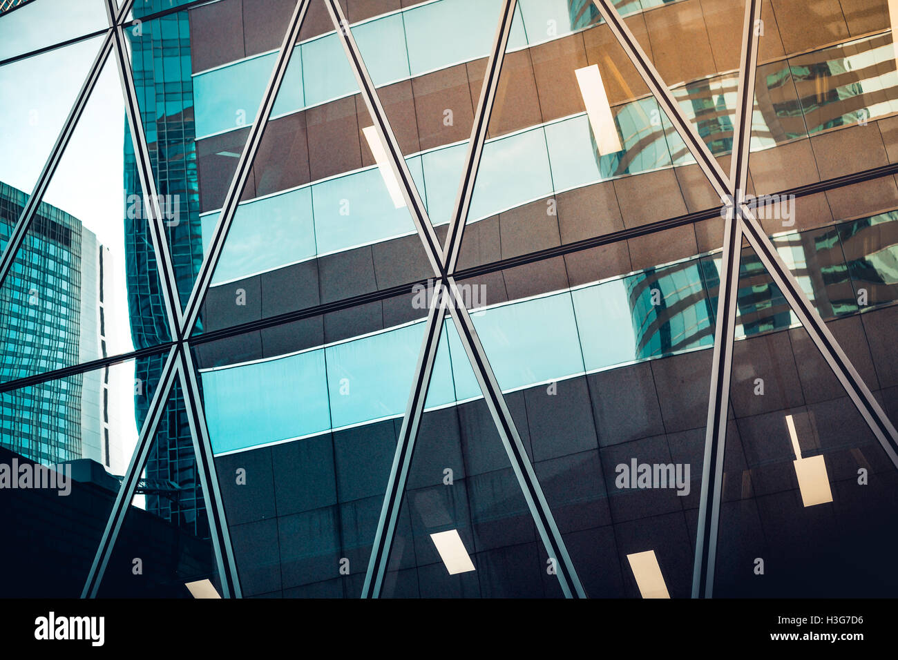 Window of modern architecture close up Stock Photo - Alamy