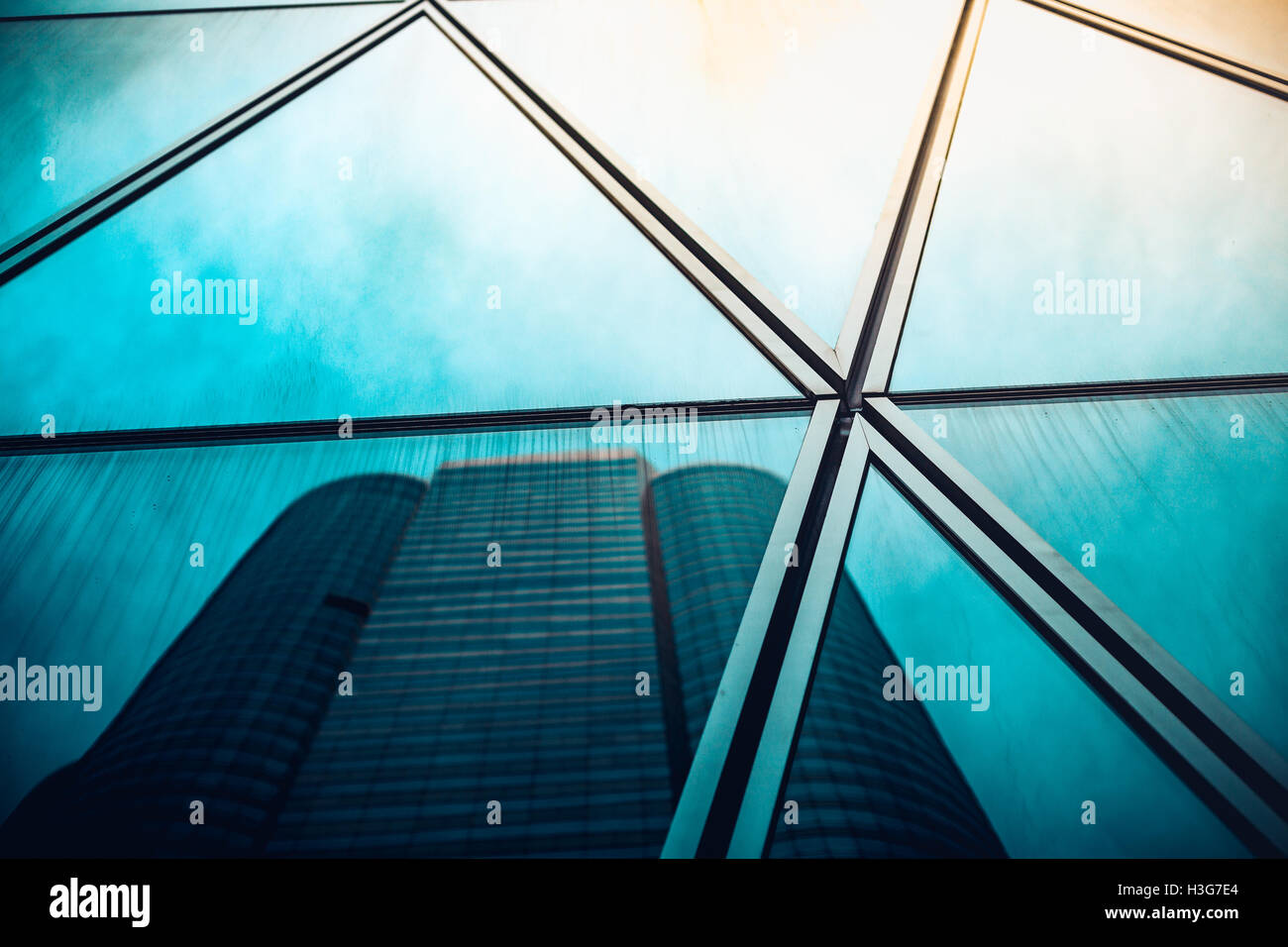 Window of modern architecture close up Stock Photo - Alamy