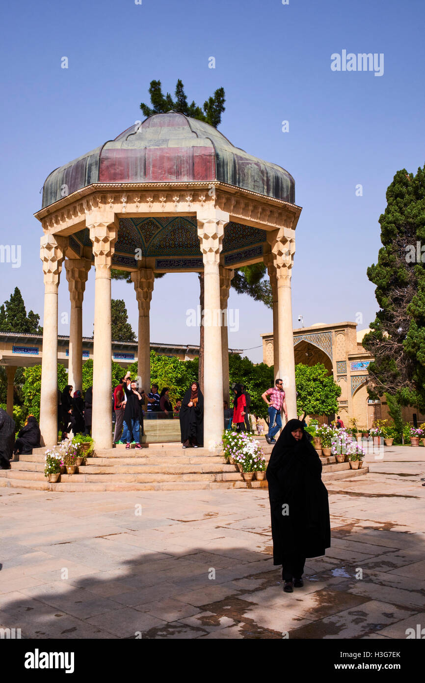 Iran, Fars Province, Shiraz, Tomb of Hafez Stock Photo - Alamy